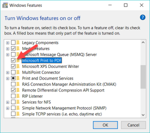 Fix Microsoft Print to PDF Not Working or Missing in Windows