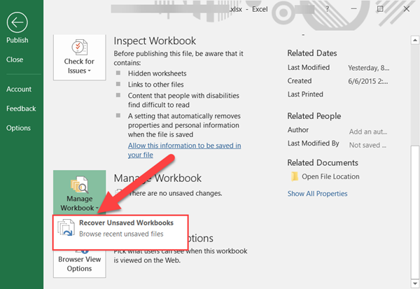 How To Recover Excel Data Animalrepair25