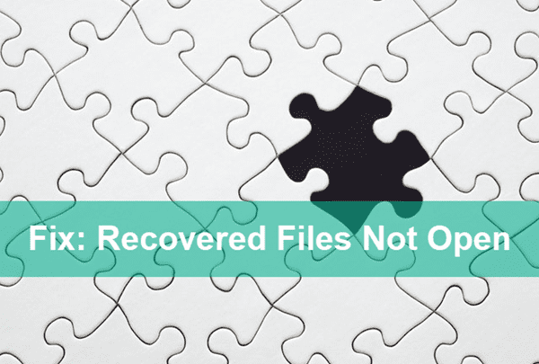 How to Fix Recovered Files Not Open or Play How to Fix Recovered Files Not Open or Play